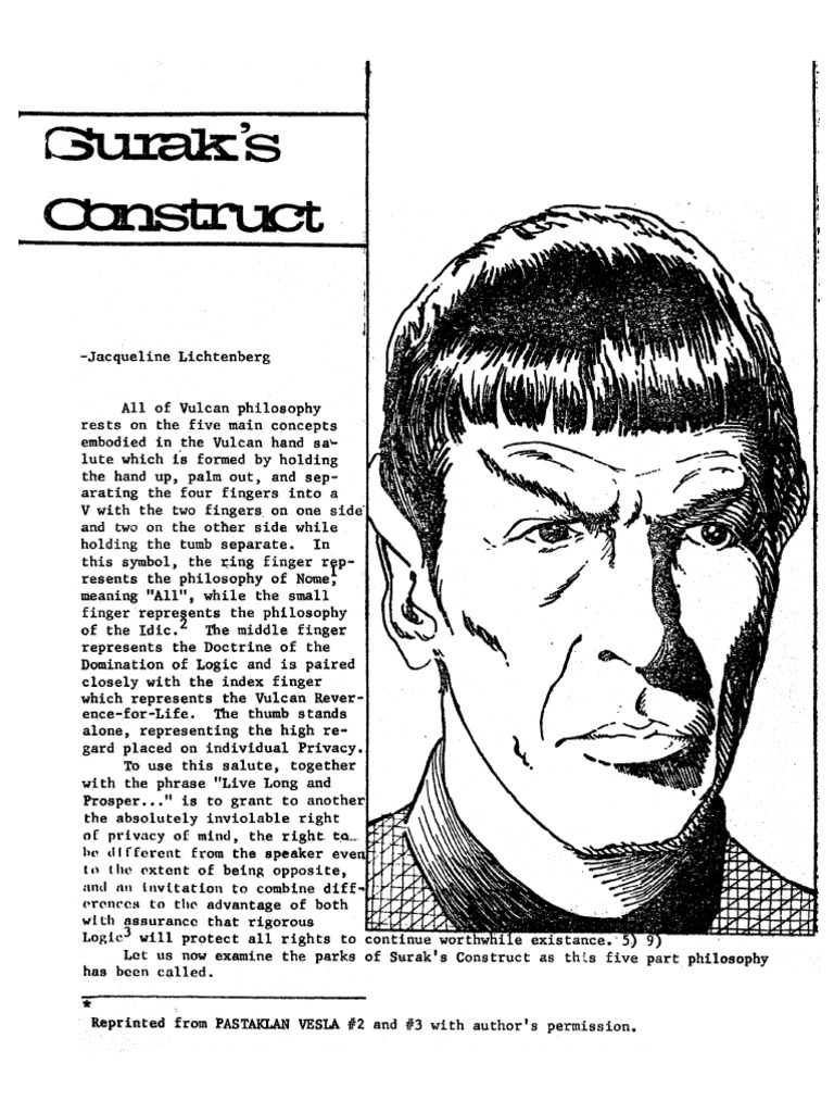 Surak's Construct | PDF