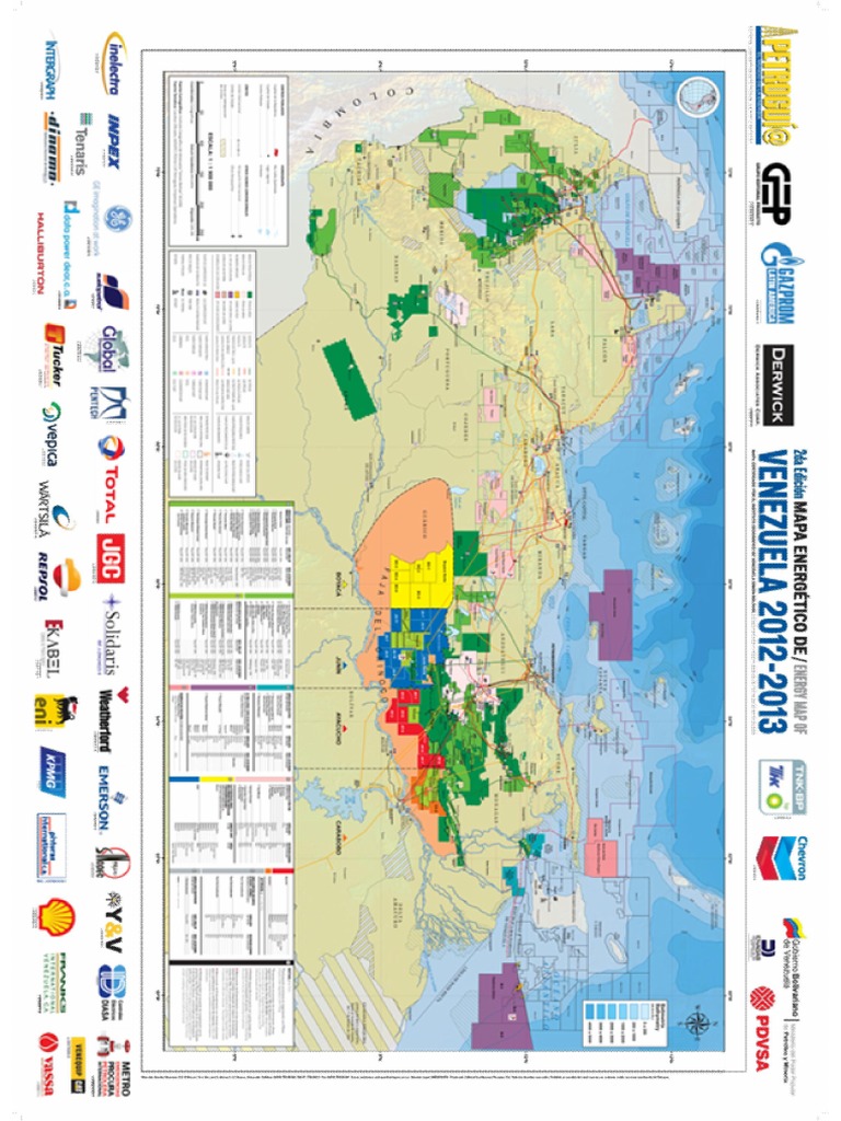 Mapa Energetico de Venezuela | PDF