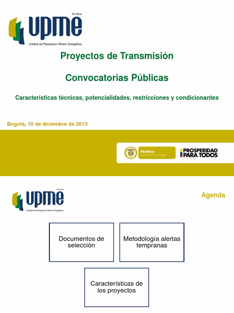 UPME Javier Martinez | PDF