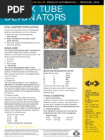 NONEL Initiation System User Manual | PDF | Explosive Material | Explosion