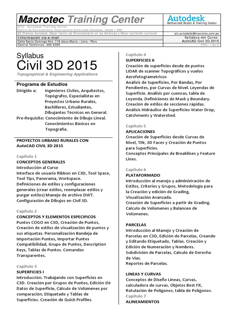 Civil 3D | PDF