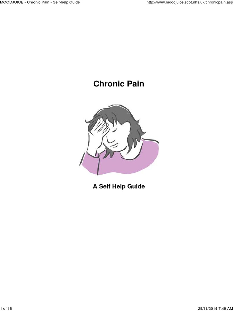 Chronic Pain - Self-Help Guide | PDF | Relaxation (Psychology) | Pain