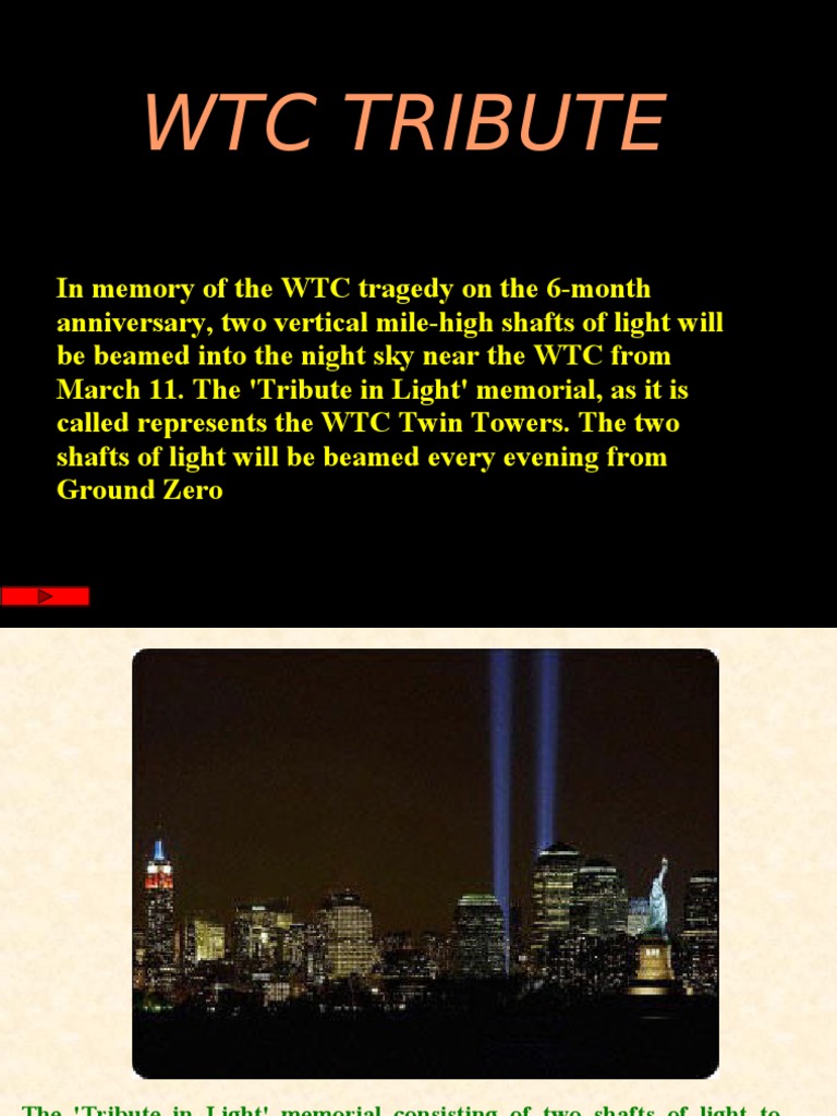 WTC Tribute | PDF