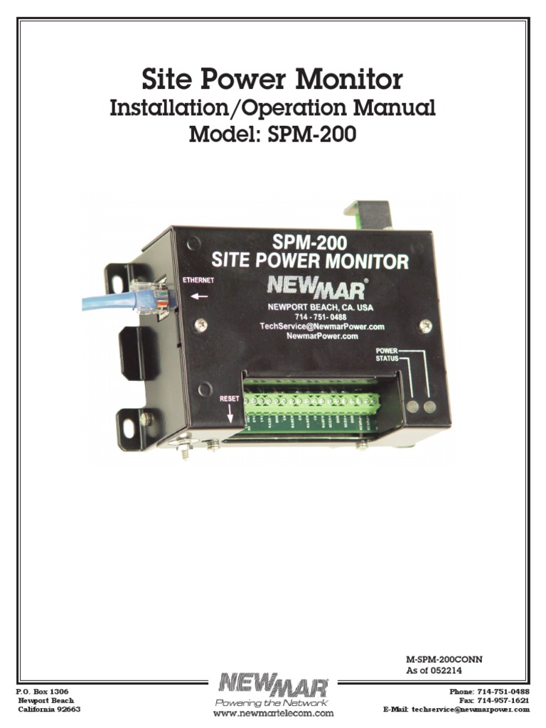 Manual SPM 200 | PDF | Network Interface Controller | Domain Name System