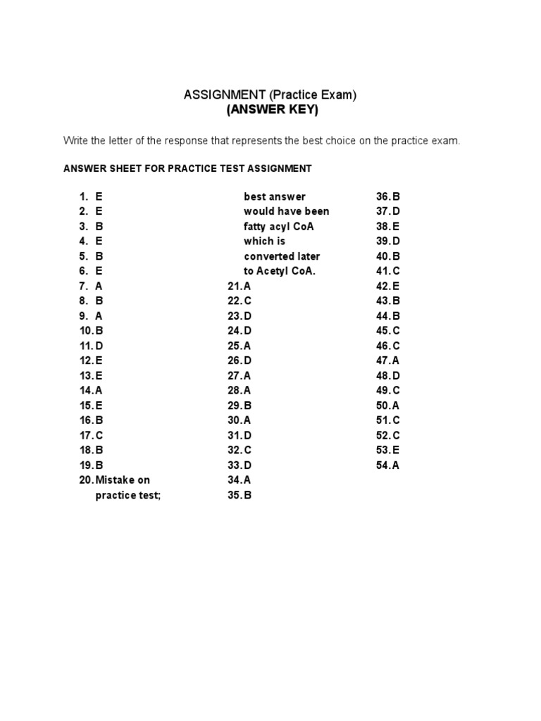 Biology of The Cell Assignment - Answer Key | PDF | Photosynthesis ...