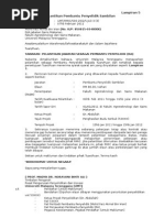 Contoh Surat Permohonan Sebut Harga | PDF