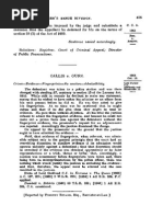 R v. Cunningham, (1957) 2 QB 396. | PDF | Crimes | Crime & Violence