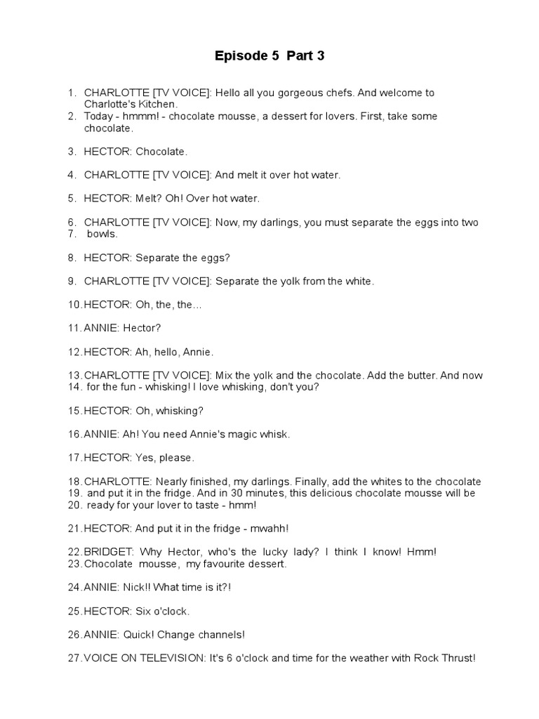 Episode 5 Part 3 | PDF | Home & Garden