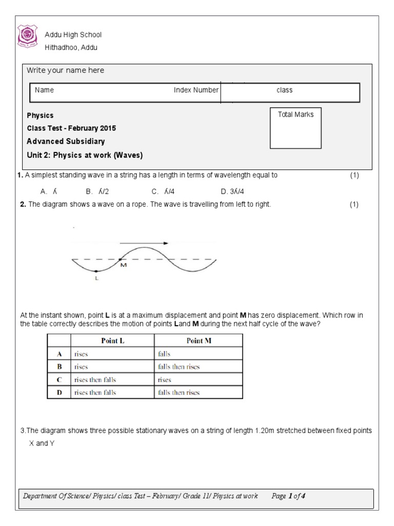 Waves Final | PDF | Refraction | Sound