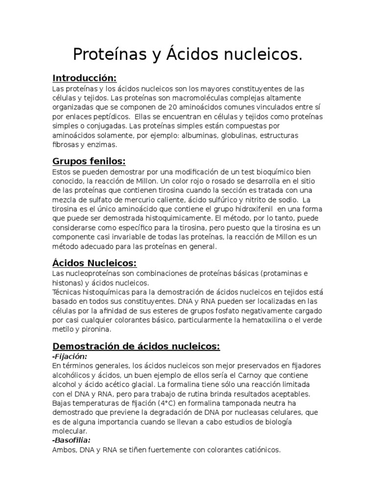 Proteinas y A Cidos Nucleicos Bancroft | PDF | Proteínas | Adn