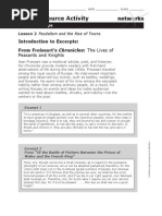 A Knights Tale Movie Questions | PDF