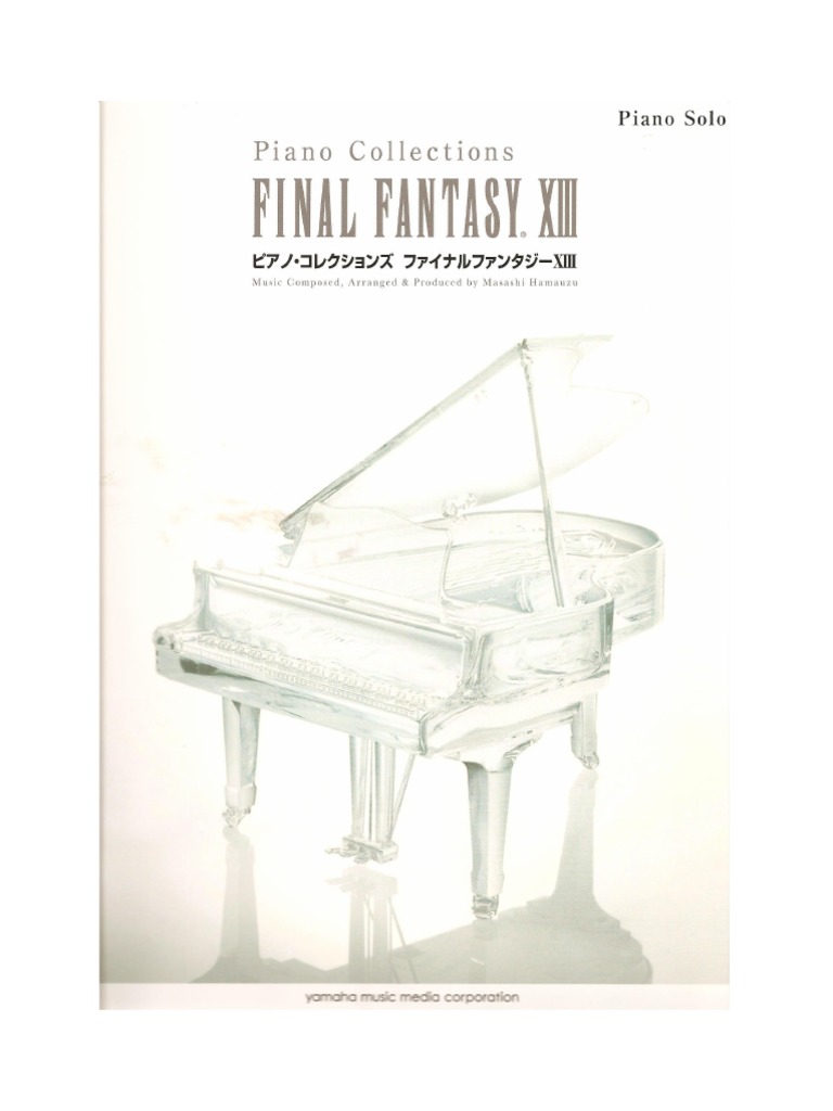 Final Fantasy XIII Piano Collections | PDF | Square Enix Franchises ...