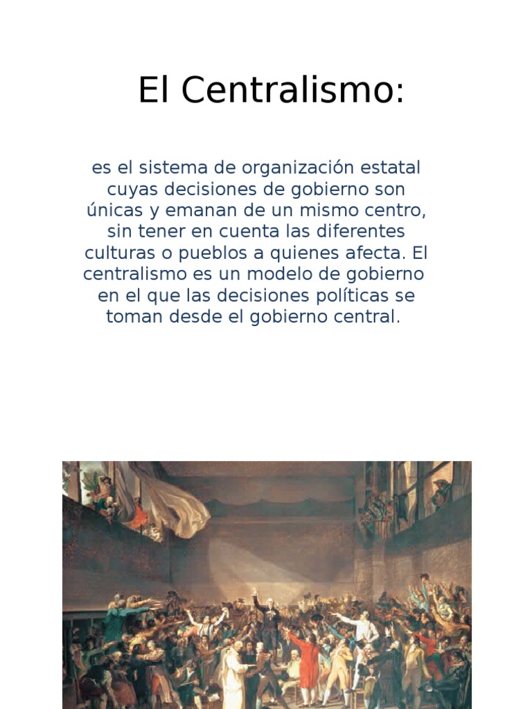 El Centralismo | PDF