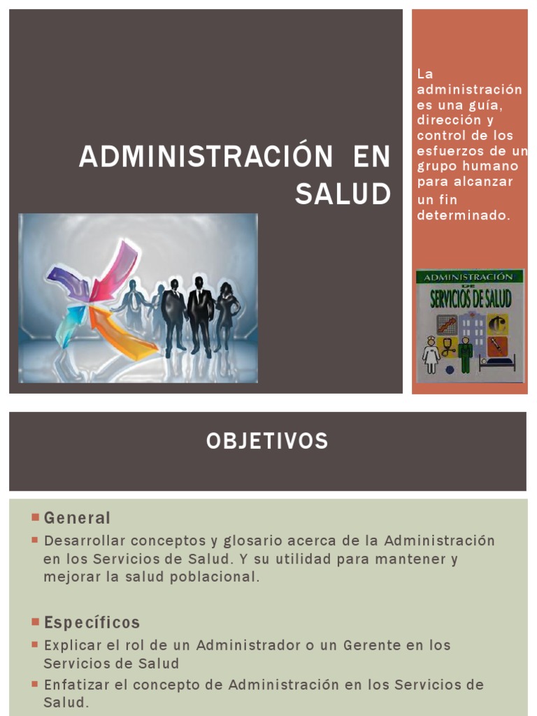 Administración en Salud | PDF | Administración de Salud | Business