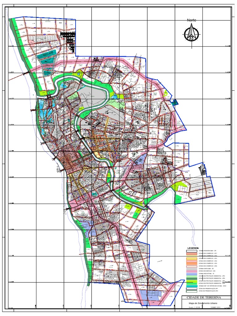Mapa Zoneamento Atualizado - 22 - Abr - 2014 Uso Do Solo PDF | PDF