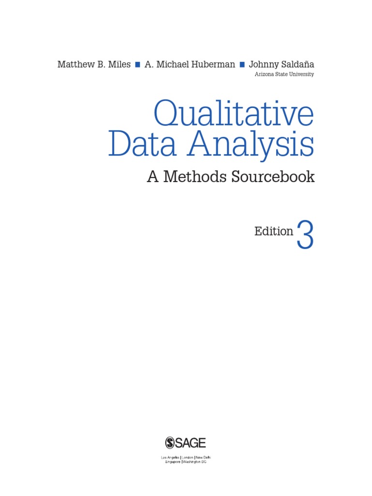 Qualitative Data Analysis | Download Free PDF | Qualitative Research ...