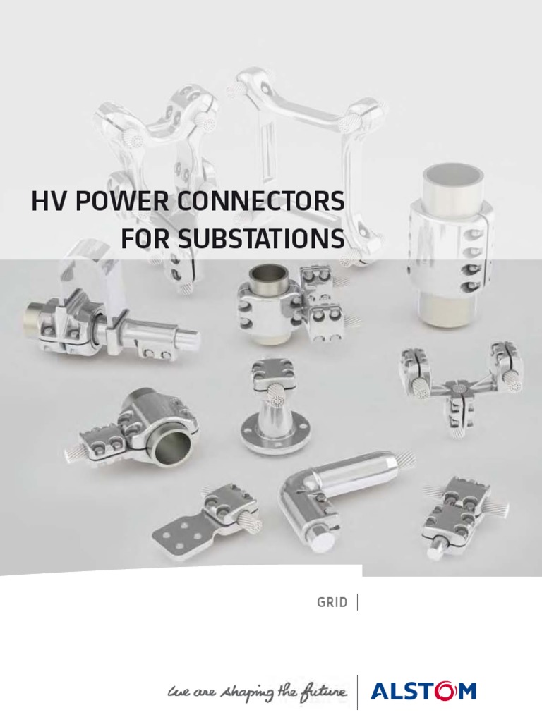 Alstom Catalogue HV Connectors | PDF | Copper | Electrical Connector