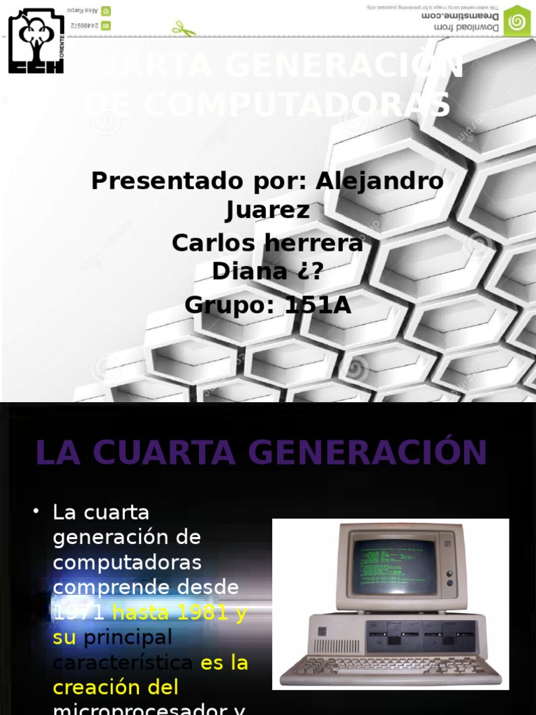 Cuarta Generaciòn de Computadoras | PDF | Microprocesador | Microcomputadoras