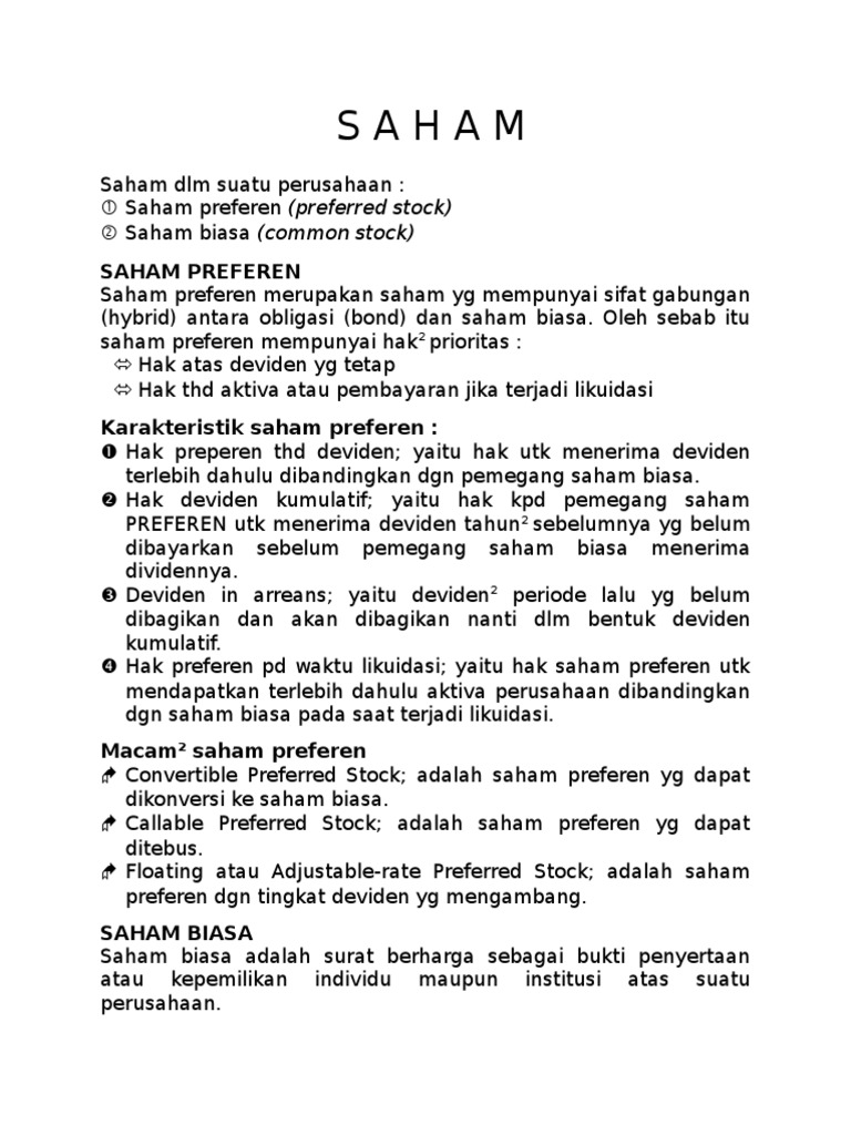 Model Diskonto Dividen | PDF