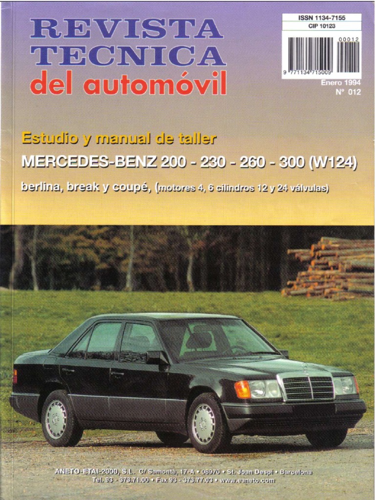 W124 Manual Taller | PDF