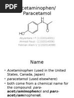Acetaminophen Compound Summary | PDF