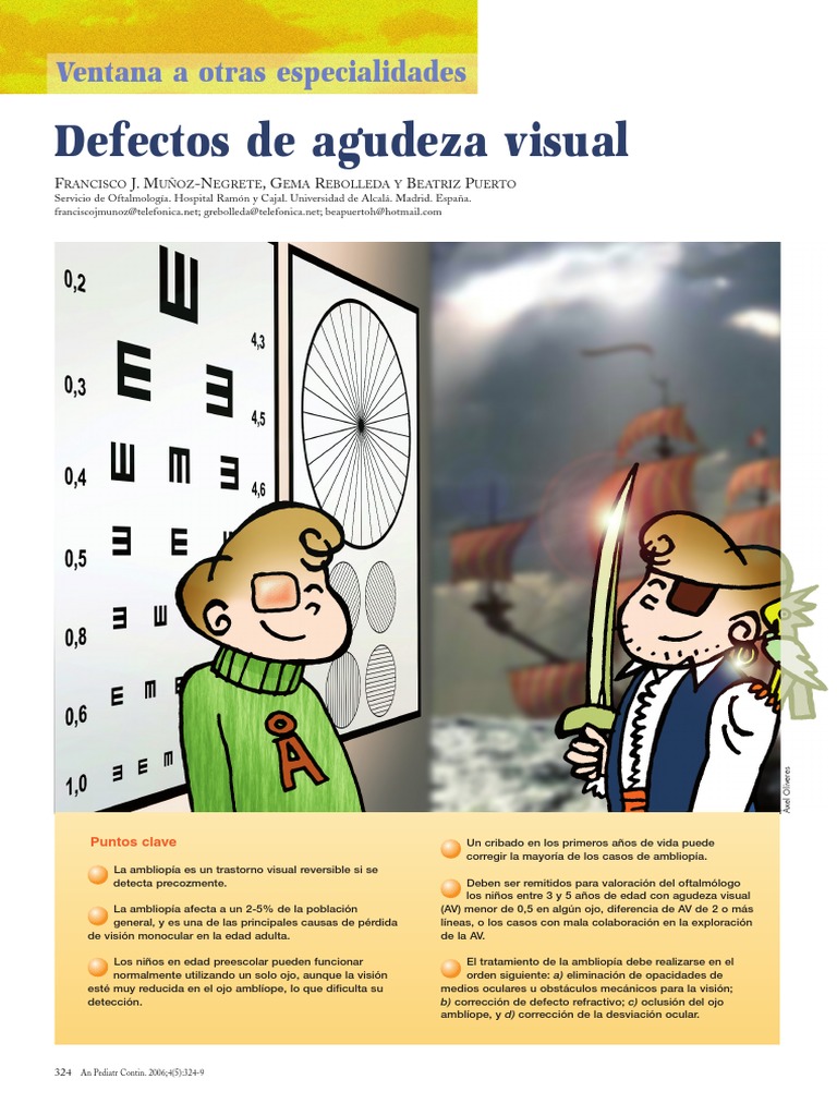 Agudeza Visual en Niños | PDF | Ojo humano | Percepción visual