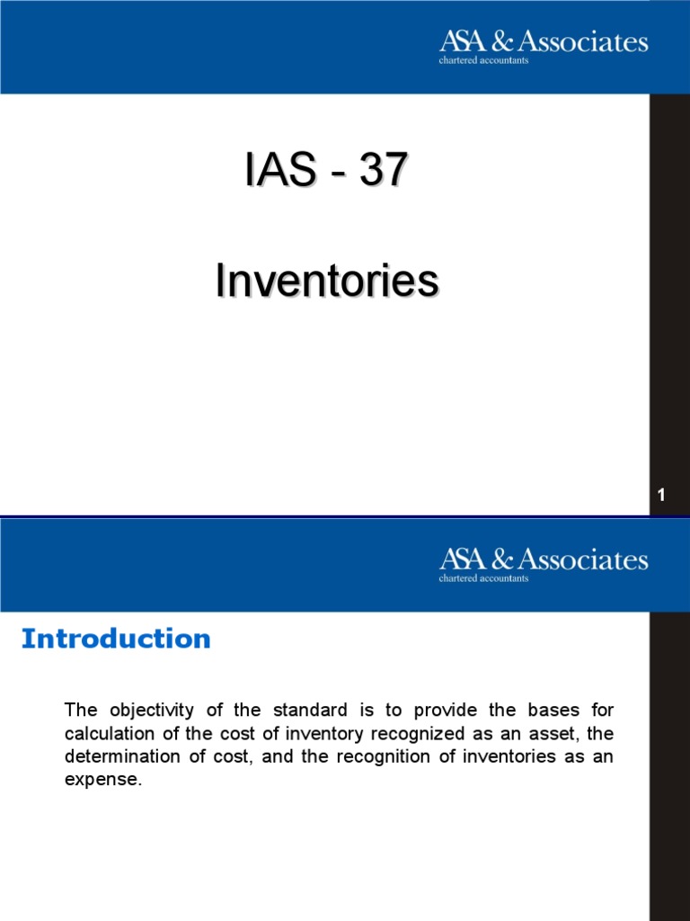 IAS 2 - Inventories | PDF | Inventory | Cost