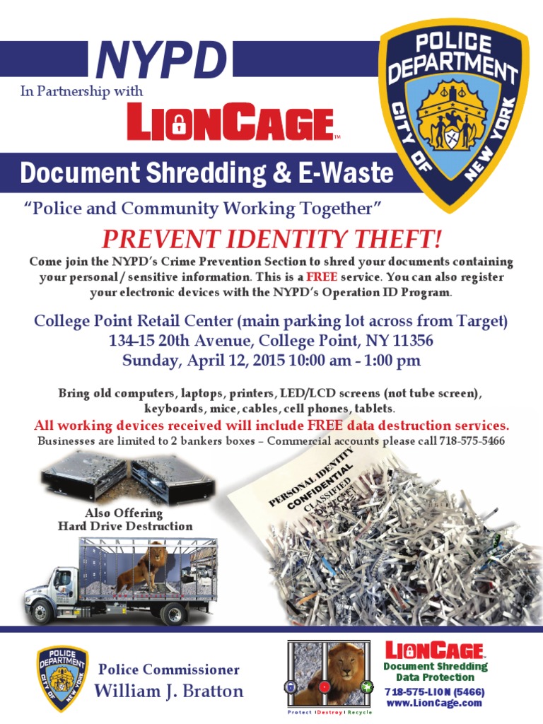 Nypd Flyer 4-12-15 | PDF