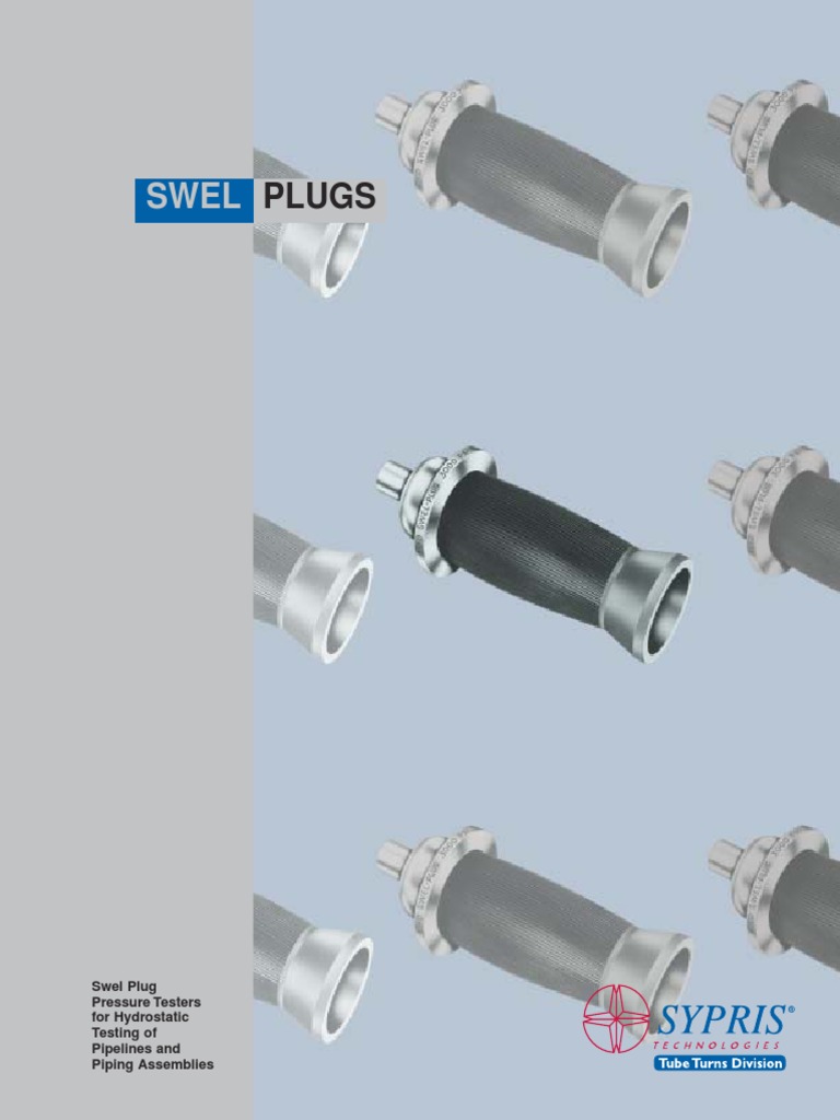Swel Plug Brochure | Download Free PDF | Pipe (Fluid Conveyance) | Gases