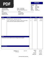 PPI Sample Invoice | PDF