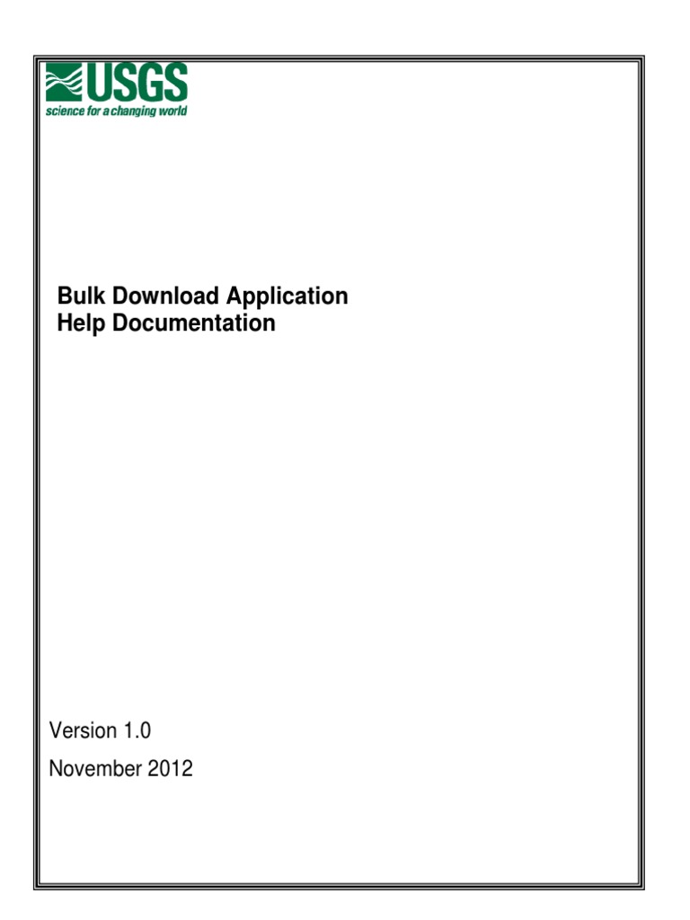 Bulk Download Application Help Documentation: November 2012 | Download ...