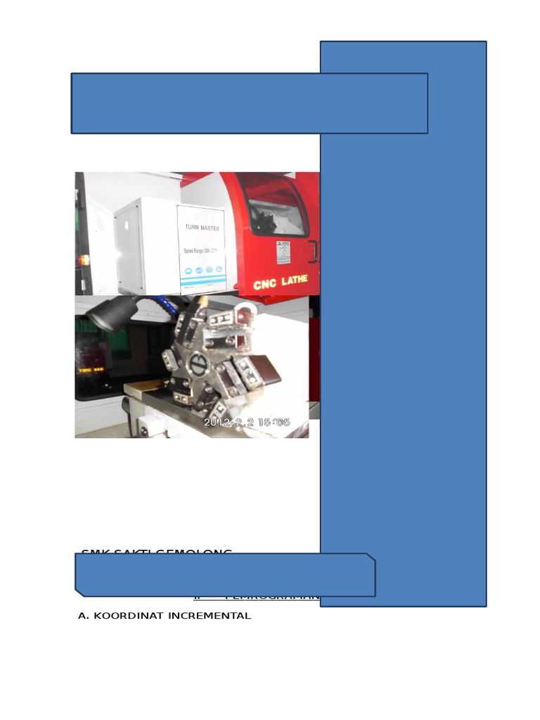 Modul CNC Turning 13-14 | PDF