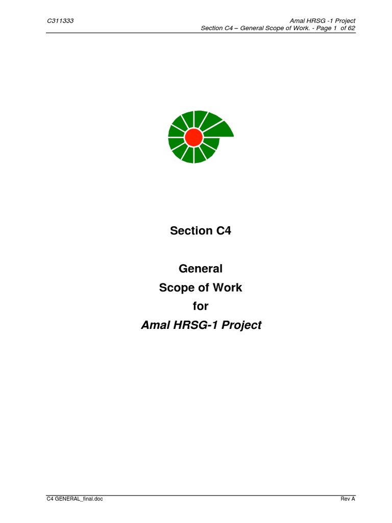 C4 General PDF | PDF | General Contractor | Specification (Technical Standard)
