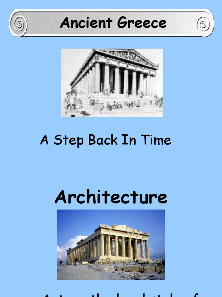 Greek Architecture | PDF | Column | Architectural Elements