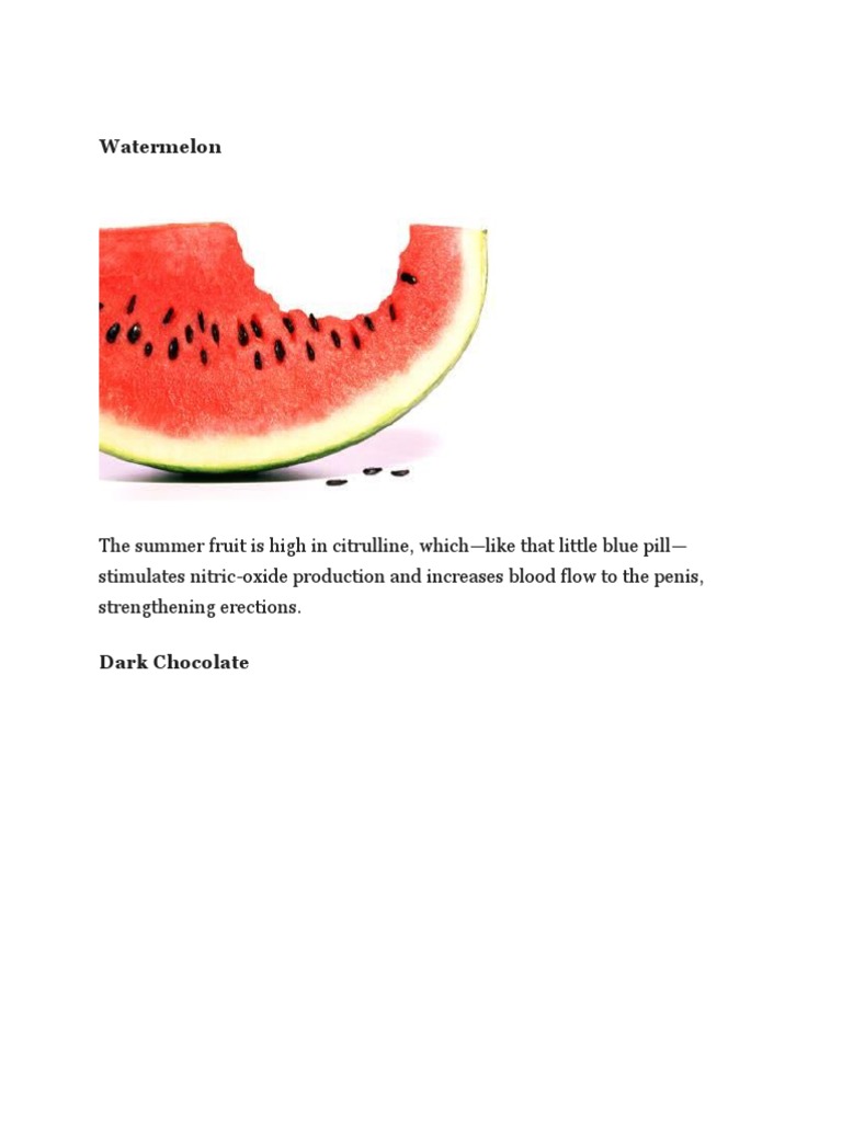 Watermelon | Download Free PDF | Erectile Dysfunction | Drink