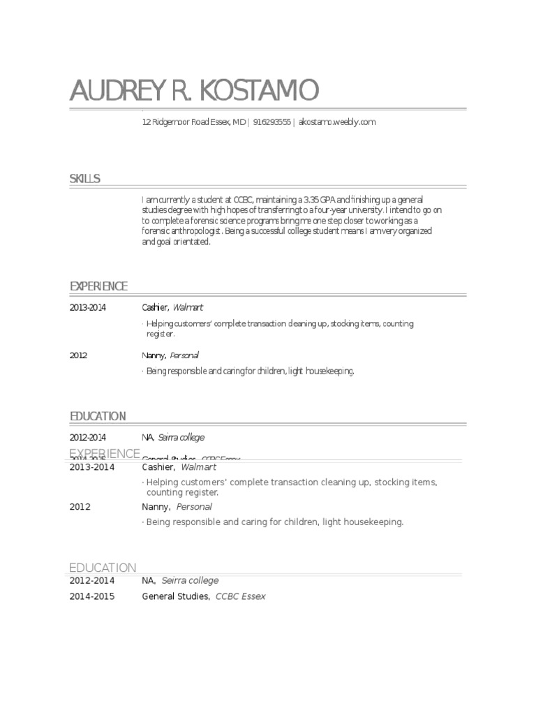 Fake Resume | PDF