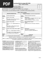 Nutritional Assessment Form for Patients | PDF | Foods | Malnutrition