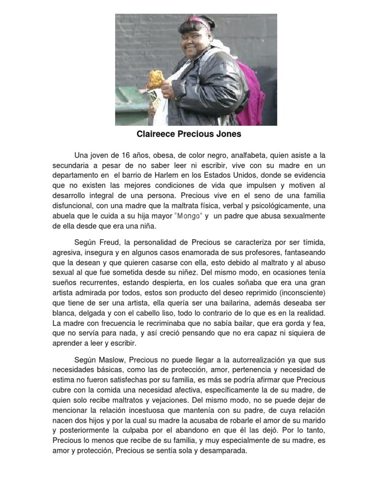 Análisis de la Película Precious