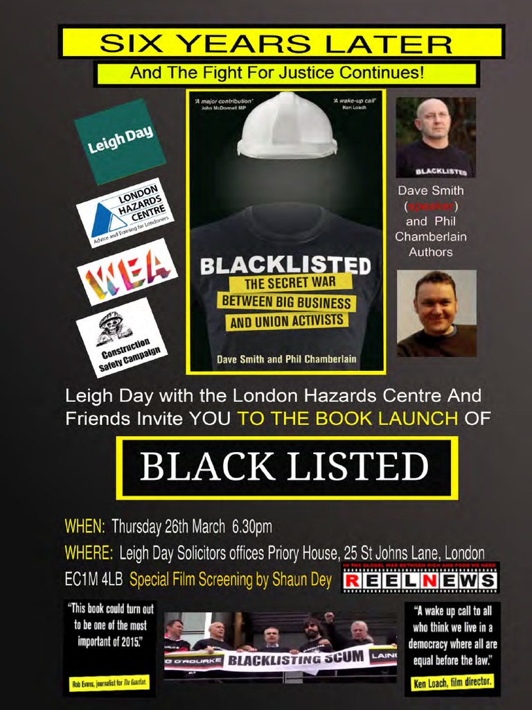 Blacklist Book Leaflet | PDF
