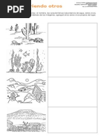 Animales y Su Habitat para Colorear PDF | PDF