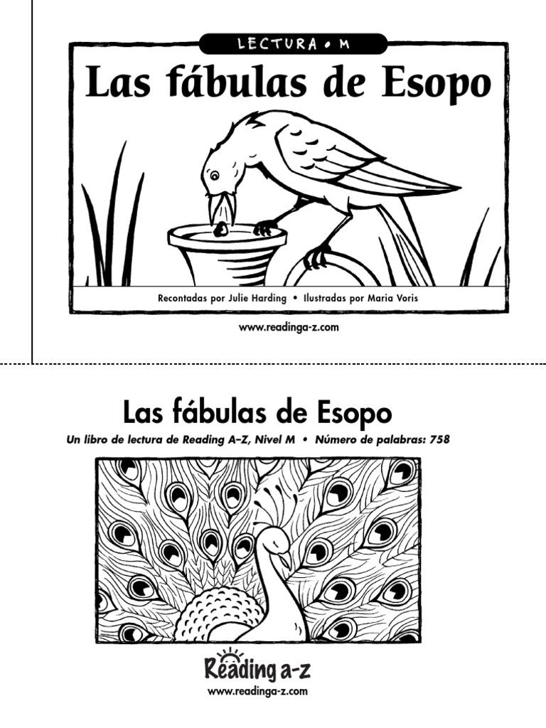 Fábulas de Esopo Ilustradas | PDF | Oveja | Ocio