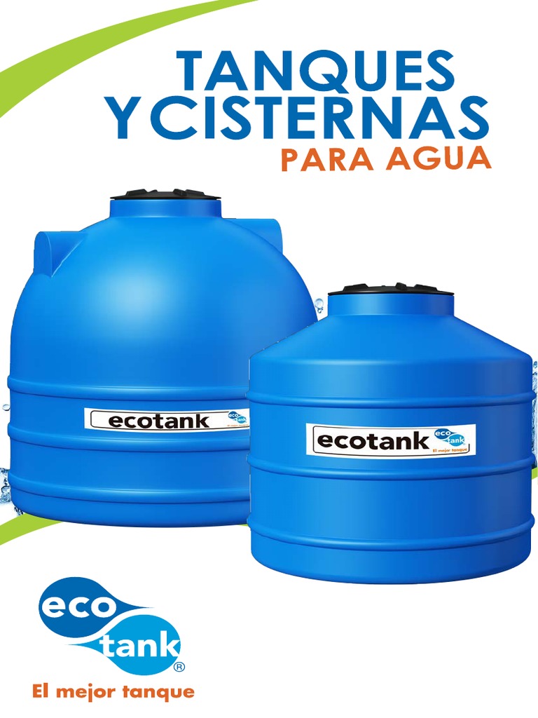 Instalación de Cisterna Ecotank® | PDF | Excavación (Arqueología) | Tanques