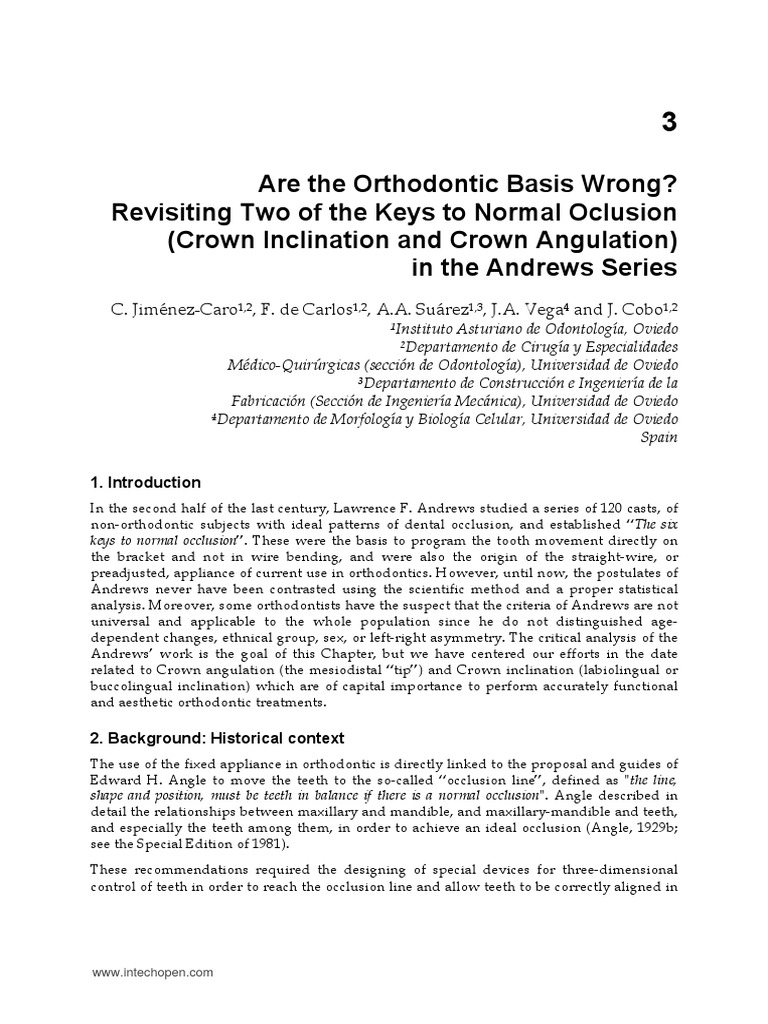 Revisiting Andrews' Crown Inclination Keys | PDF | Statistics | Errors ...