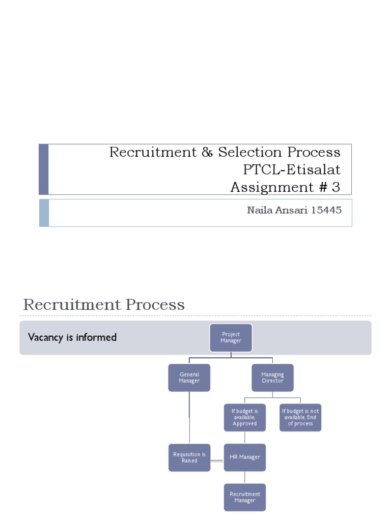 Recruitment & Selection Process-2 | PDF | Recruitment | Employment