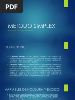 Método SIMPLEX Tabular PDF | PDF | Programación lineal | Algoritmos