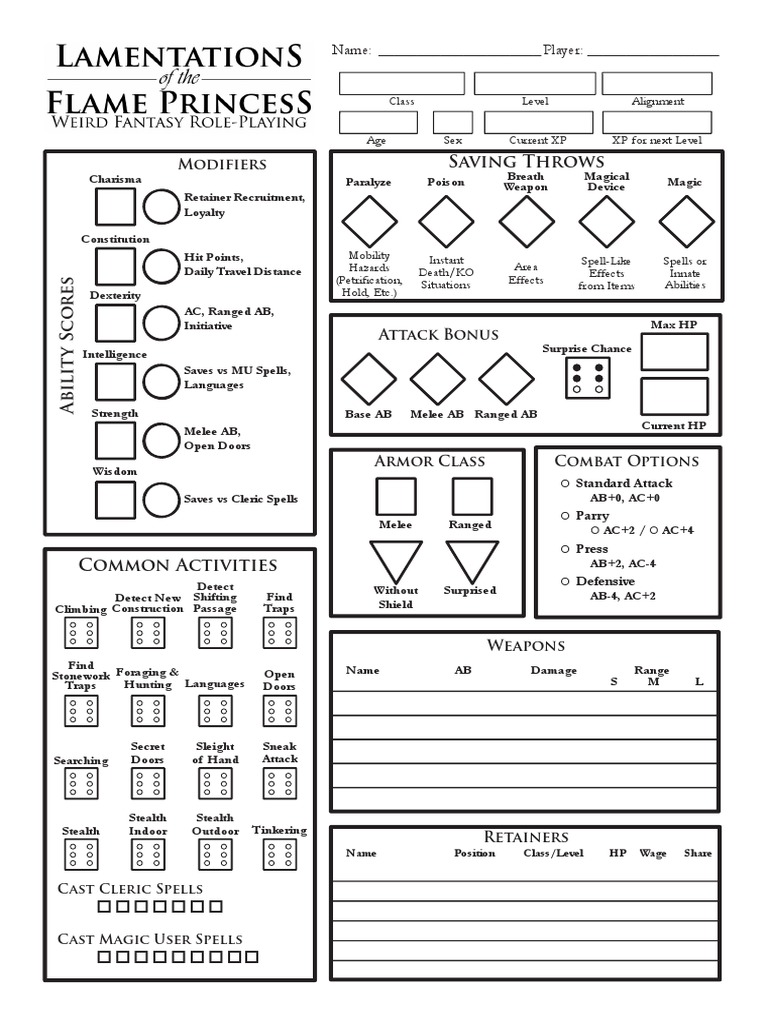 Character Ability Overview Chart | PDF | Sports & Recreation | Foreign ...