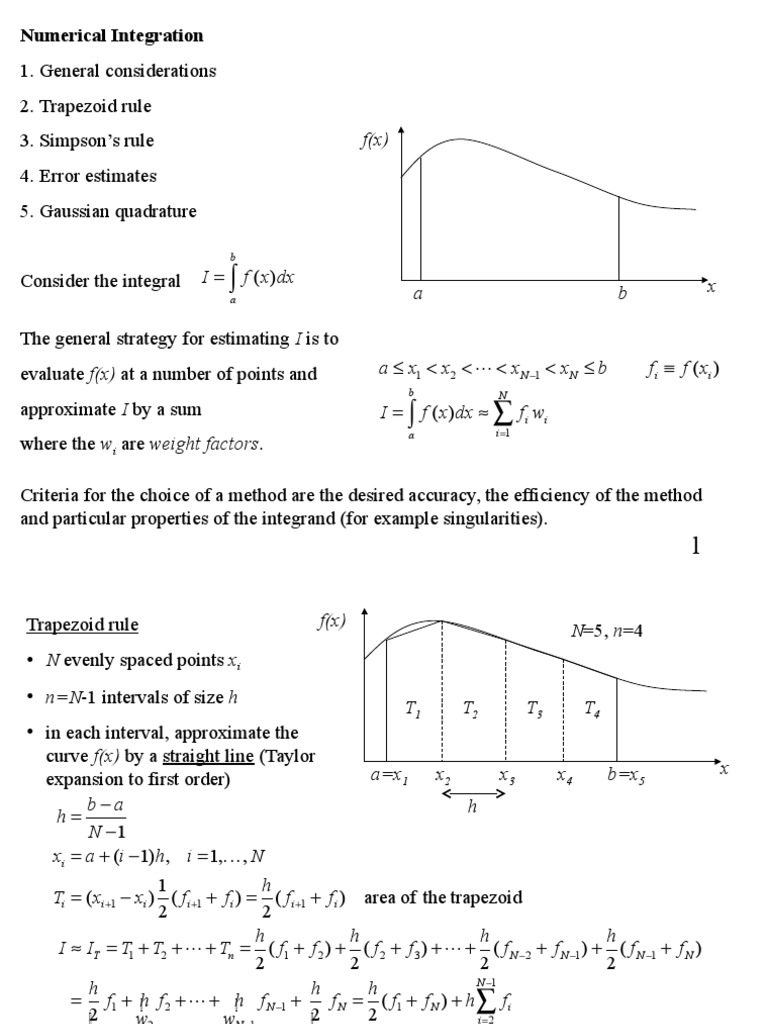 Notes 6 | PDF | Integral | Mathematics Of Computing