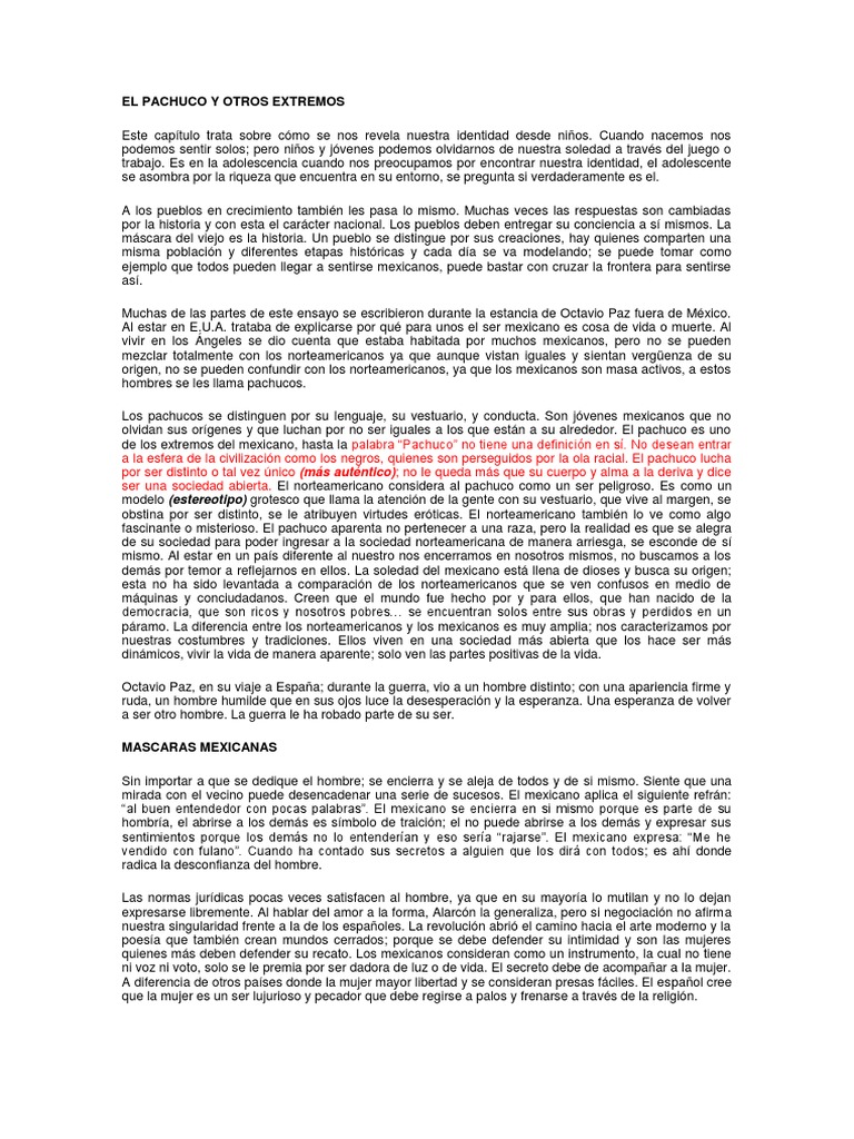 El Pachuco y Otros Extremos | PDF | México | España