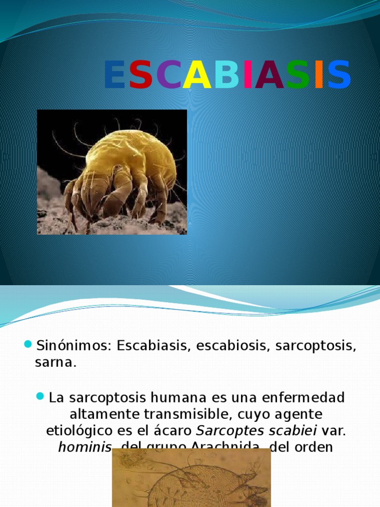 ESCABIASIS | Ciencias de la Salud | Bienestar