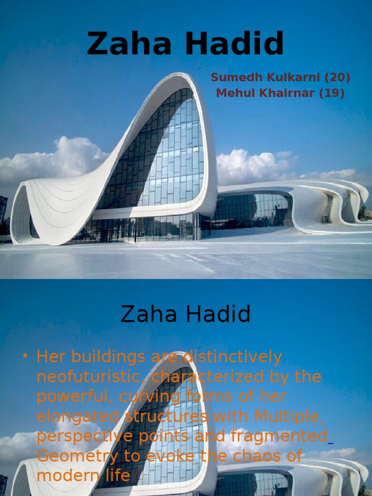 Zaha Hadid's Iconic Designs | PDF